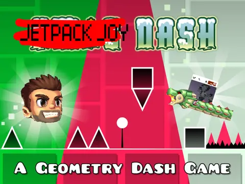 Geometry Jetpack Joy Dash | Create Your Own Levels Online