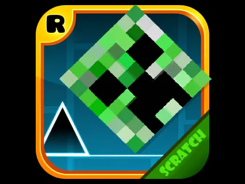Minecraft Creeper Dash v1.5 - Geometry Dash Adventure