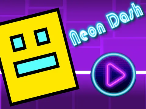 Neon Dash I Mobile Friendly - Geometry Dash Mobile Game