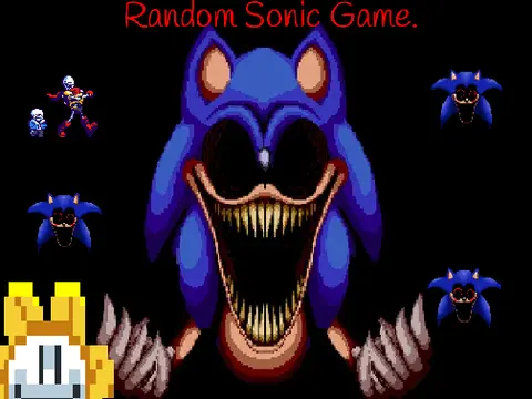 Random Sonic Game | Play Super, Hyper & Rainbow Sonic Crossover Online