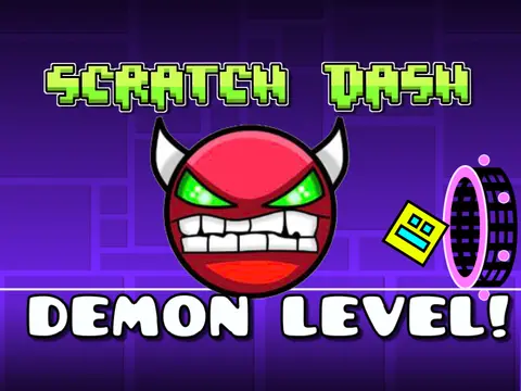 Scratch Dash by ID-Brawl-QwaakTV - Demon Level Geometry Dash
