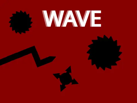 Wave Game | Geometry Dash Wave Mode Challenge Online