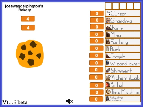 Cookie Clicker Scratch Edition - Free Incremental Climbing Game Online