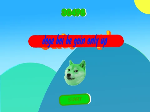 Doge Boi Be Going Platformer Only Up - Free Online Climbing Game