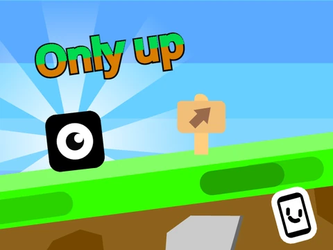 Only Up Platformer Mobile Friendly - Free Vertical Climb Game for Phones
