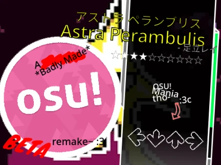 Astra Perambulis osu! Mania - FNF Chart Adaptation | Browser Rhythm Game