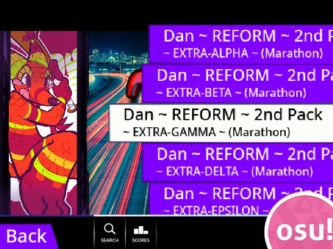 Osu Mania V3 Extra Dans α-ε | Hardest Dan Courses Online