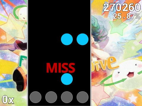 Robeats with an Osu! Skin Remix | A Hybrid Rhythm Game