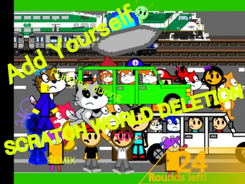 Add Yourself to Sprunki World Deletion - Collaborative Scratch Game