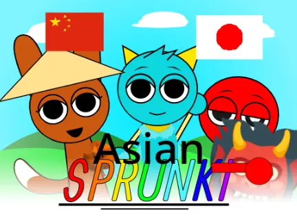 Asian Sprunki - Chinese, Japanese & Indian Folklore Music Game | Play Free