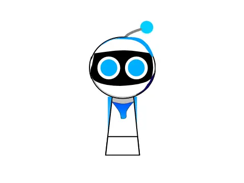 Astro Bot in Sprunki Style Art - Sprunki Crossover Design