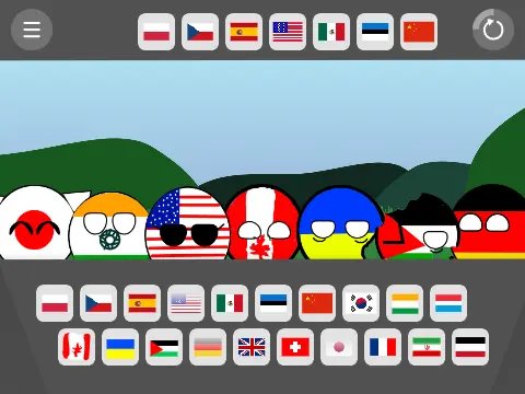 Countryballs Sprunki Retake Remix | Political Geography Game
