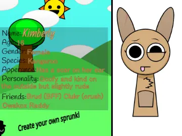Custom Made Sprunki Kimberly - Personalized OC | Sprunki Games