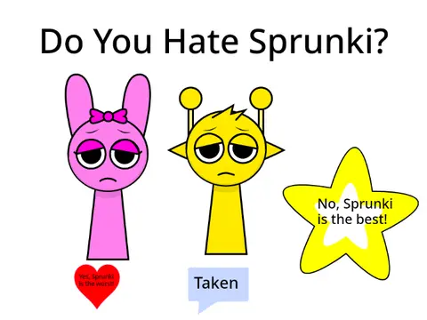 Do You Hate Sprunki Remix - Musical Sprunki Game | Gosprunki