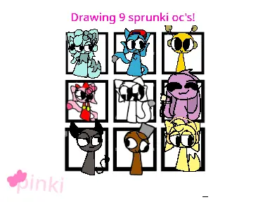 Drawing Your Sprunki OCs (Edited) - Art Process Video | Gosprunki