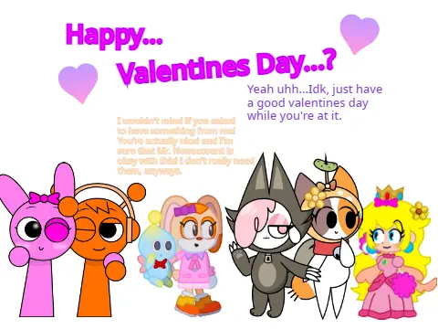 Happy Valentines Day Once Again I Guess | Free Crossover Celebration ...