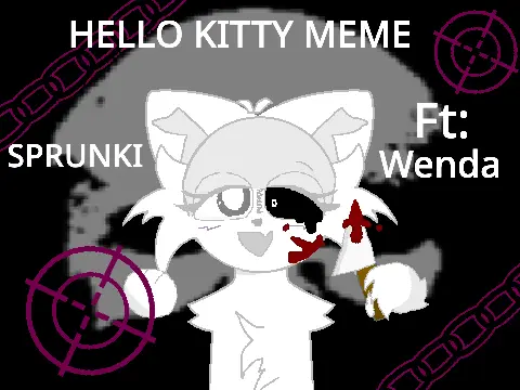 Hello Kitty Sprunki ft Wenda | Crossover Music Game
