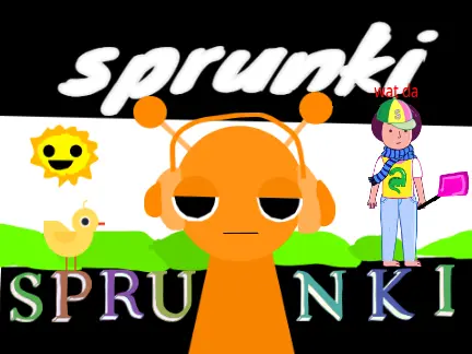 I'm Listening to Music Oren from Sprunki | Character Focus