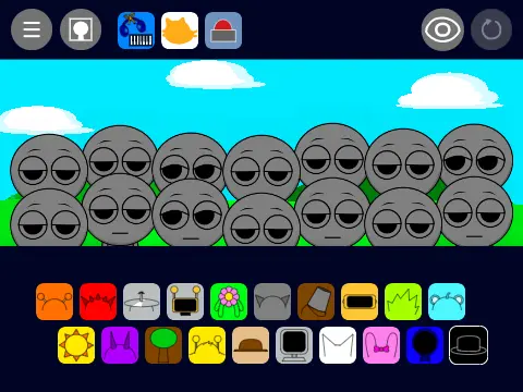 Incredibox Sprunki Caleb Extension V - Music Creation Game