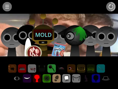 Incredibox Sprunki Phase Lunchly - Food-Themed Music Mod | Gosprunki.net