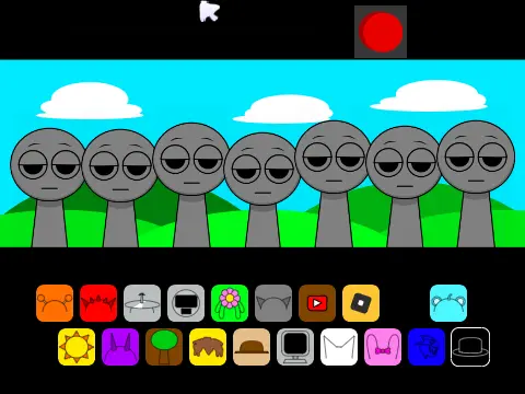 Incredibox Sprunki Reskin - Visual Redesign | New Character Graphics