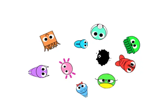 Interactive Kinitopet Game | Free Character Control Browser Game