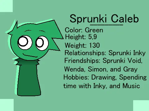 Lore About Sprunki Caleb | Character Backstory Exploration