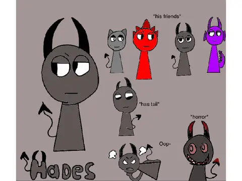 My Sprunki OC Hades | Underworld Character Creator | Custom Sprunki