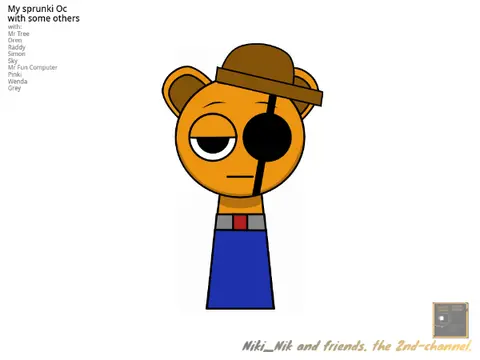 My Sprunki Oc Normal Version Personal Character Creator Free Online