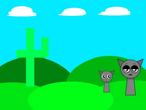 Now Son Don't Touch That Cactus Sprunki Animation | Funny Sprunki Meme