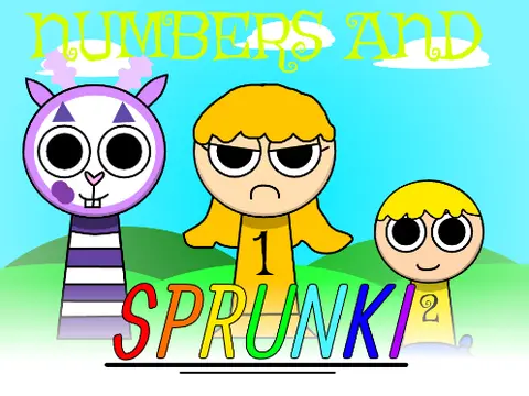 Numbers and Sprunki | Educational Math Music Game | Gosprunki.net