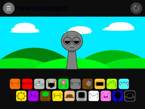 One Sprunki Only - Minimalist Character Experience | GoSprunki