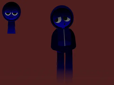 Sprunki Blue Jevin | Blue Sprunki Character Mod