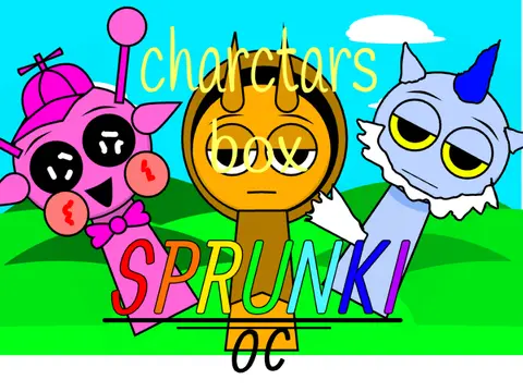 Sprunki Collab All Characters from OC1 to OC5 | Gosprunki.net