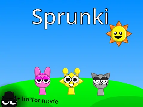 Sprunki in Bloxys Art Style - Artistic Sprunki Game
