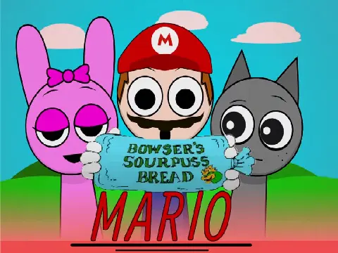 Sprunki Mario and Weegee Mod | Fun Mod for Kids | Gosprunki.net
