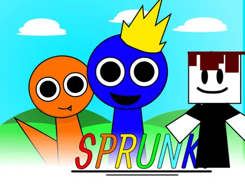 Sprunki Rainbow Friends Remix-2 - Colorful Music Creation Game ...