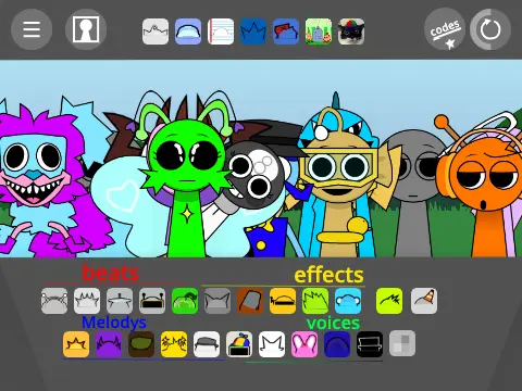 Sprunki Retake Extra 0.9 Remix - Dark Horror Music Game | GoSprunki