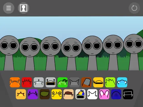 Sprunki Retake-Real - Enhanced Facial Expressions and Effects