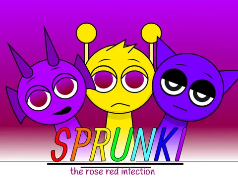 Sprunki - The Rose Red Infection | Free Online Rhythm Game