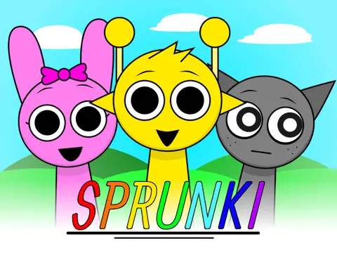 Sprunki Without Eyelids - Create Music with Eyelid-Free Characters ...