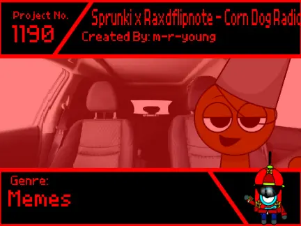 Sprunki X RAxDFlipNote Corn Dog Radio - Crossover Music Game