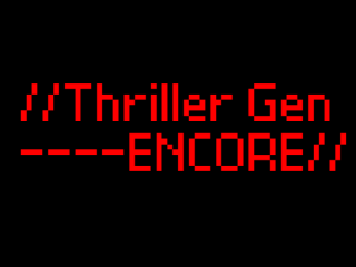 Thriller Gen Encore: Sprunki OCs Angst Animation & Rewrite