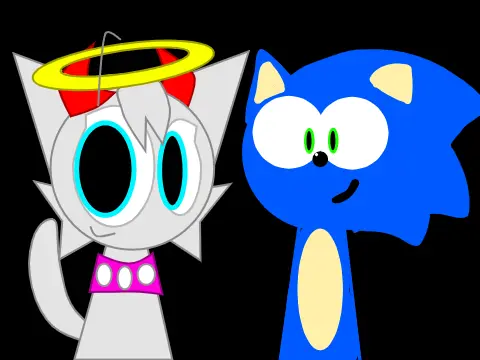 Tina and Sonic Sprunki Edit - Custom Sprunki Character Editor Game