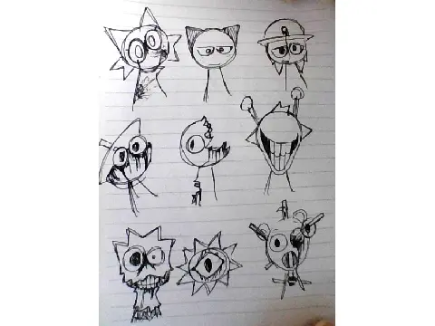 Updated Stupid Sprunki Doodles - Funny Cartoons | GoSprunki