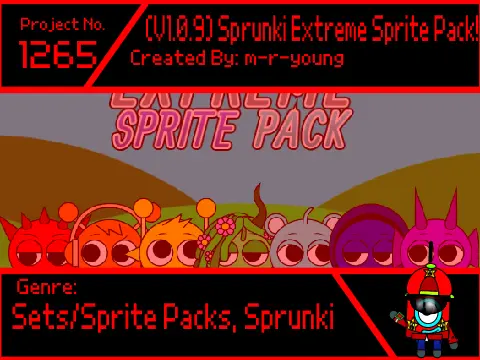 V Sprunki Extreme Sprite Pack | Premium Sprunki Graphics Collection